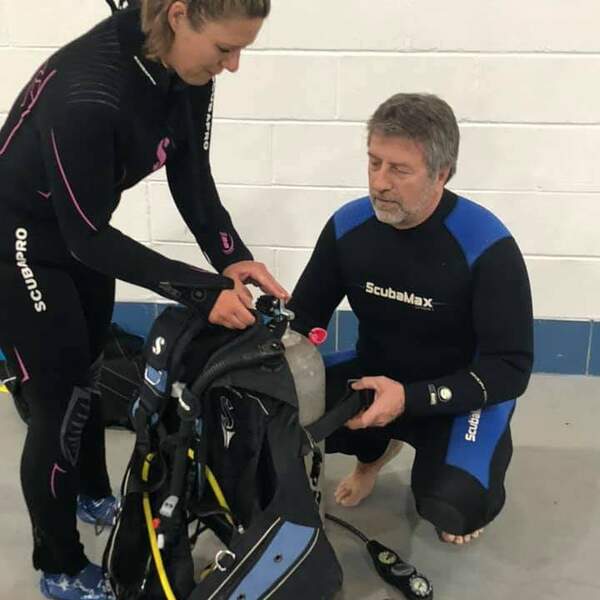 Open Water Full SCUBA Certification.