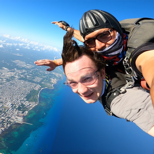 SkyDive Playa del Carmen.